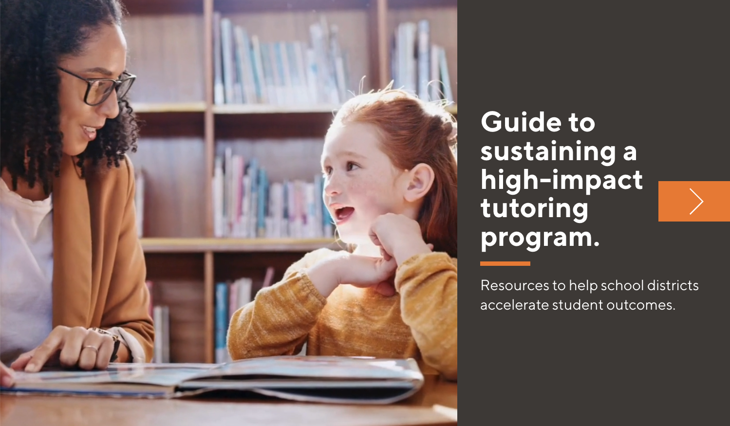 Your Guide to Sustaining a High-Impact Tutoring Program
